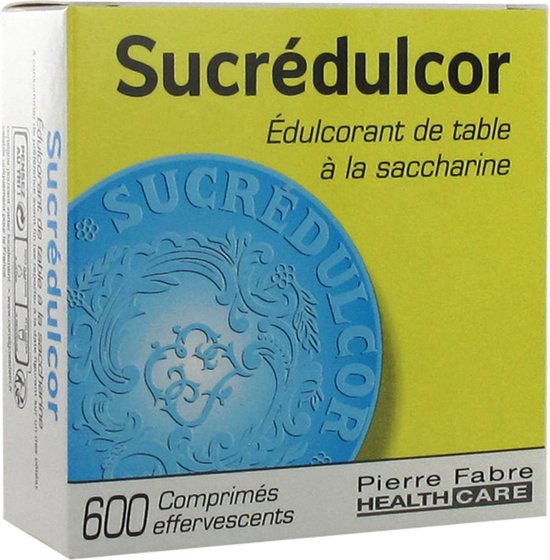 Pierre Fabre Health Care Sucrédulcor Sacharine Tafelzoetstof 600 ...