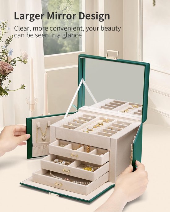 sieradenkistje , sieradendoosje / sieraden organizer | bol