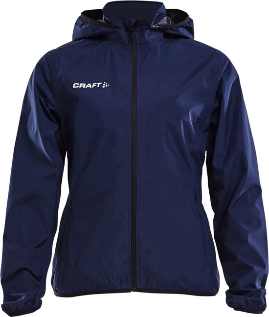 Craft Jacket Rain Jr 1905997 - Navy - 146/152 | bol