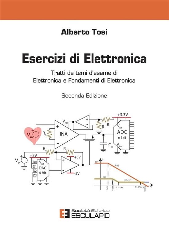 Esercizi di elettronica (ebook), Alberto Tosi | 9788835812173 | Boeken ...