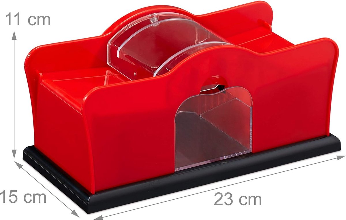 Kaartenschudder - 2 deks - Schudmachine - Kaarten schudder - Elektrisch ...