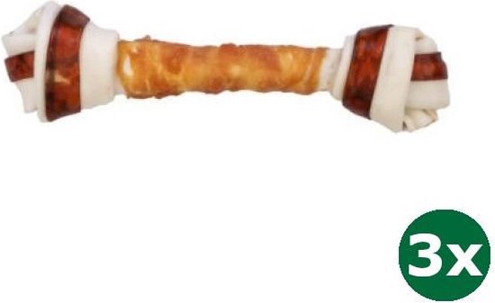 3x10-11 cm 3 st Petstyle living geknoopt bot multicolor met kip ...