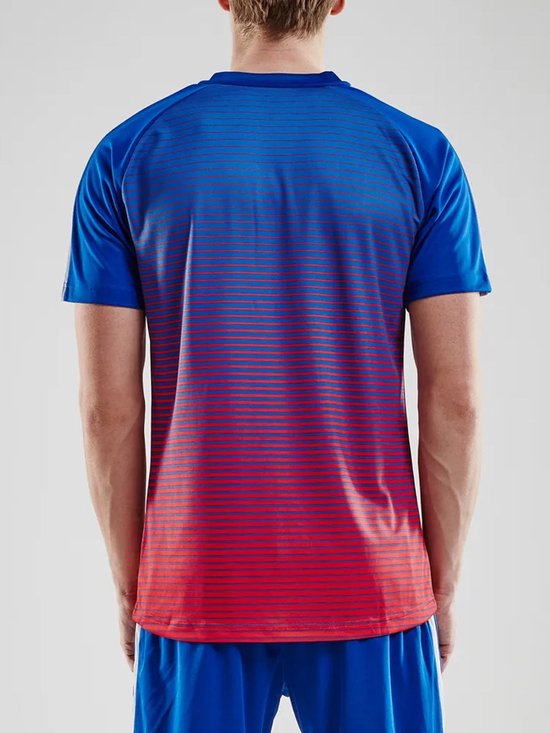 Craft Pro Control Stripe Jersey M 1906698 - Club Cobolt/Bright Red - M ...