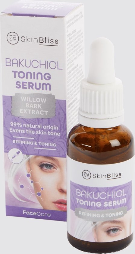 Sérum pour la peau Skin Bliss avec pipette 30 ml - Sérum tonifiant à l ...