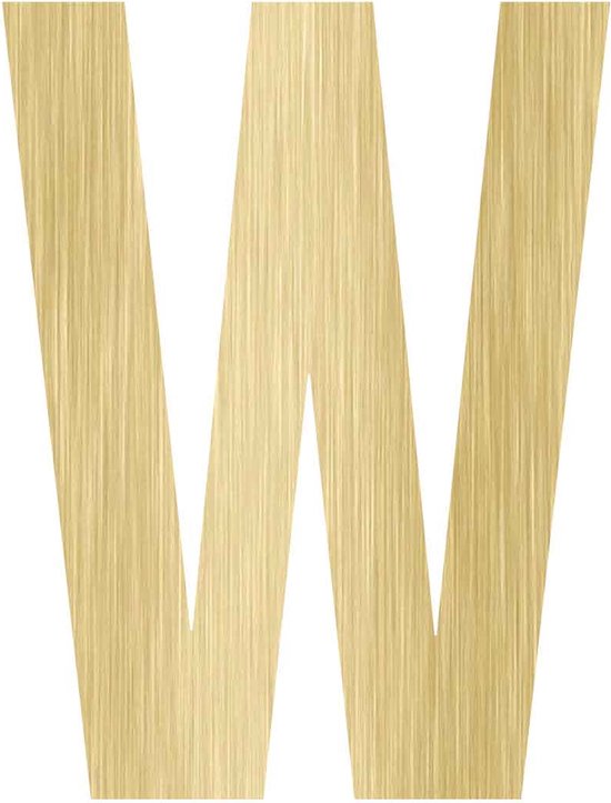 MDF Letter W, creatief, knutselen, deco, 1 stuk, 6mm mdf 20cm | bol