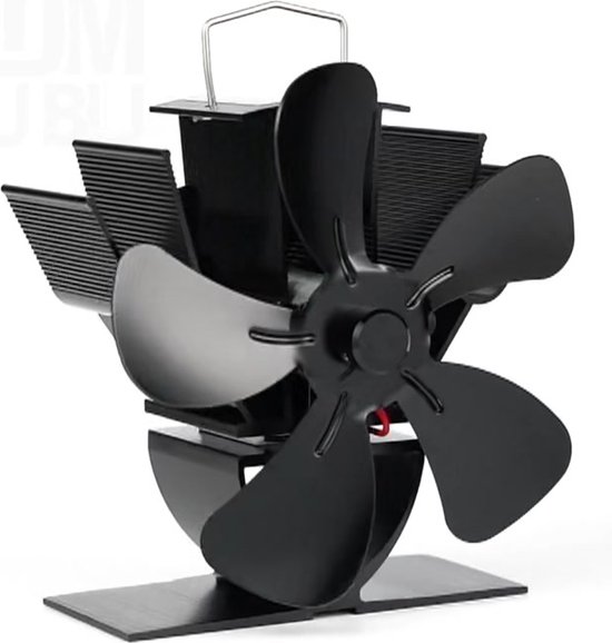 MT Products - Mini Kachelventilator - Voor Houtkachel - Open Haard - 5 ...
