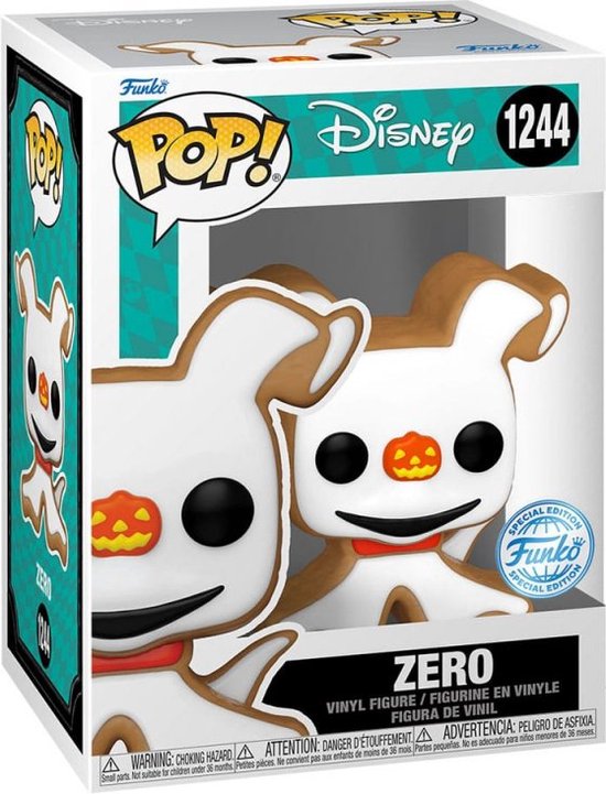 Funko Pop! Disney: The Nightmare Before Christmas - Gingerbread Zero | bol