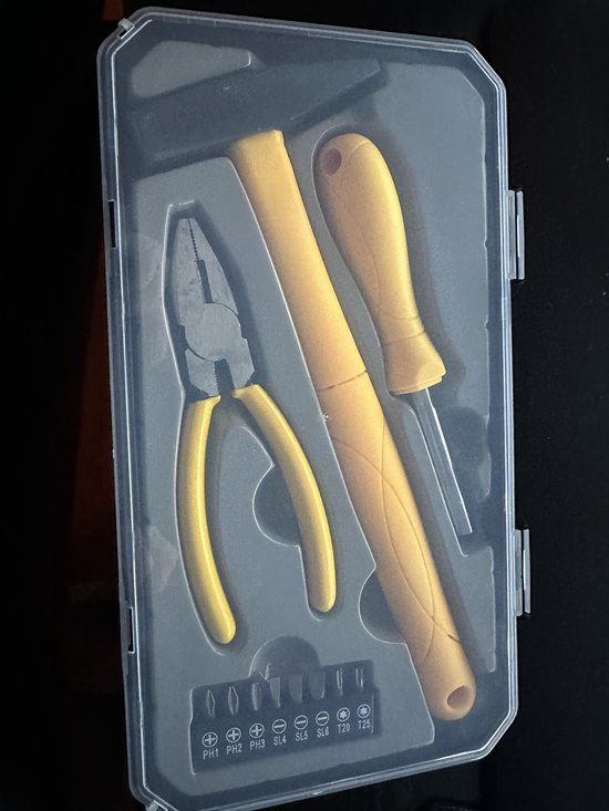 Tools gereedschapset in opbergbox 11-delig | bol