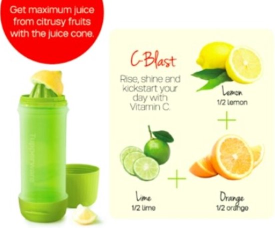 Tupperware Infuse à emporter (bouteille de fruits) | bol