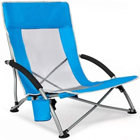 Strandstoel Inklapbaar - Strandstoel Opvouwbaar - Strandstoel ...
