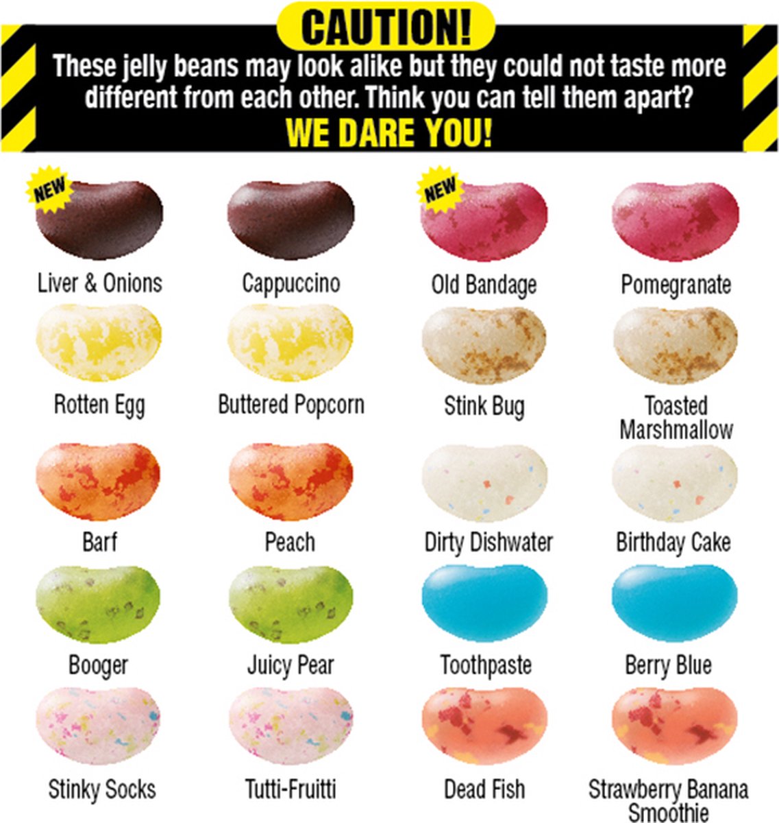 Jelly Belly Bean Boozled Game Jelly Belly Jelly Beans Sticky's