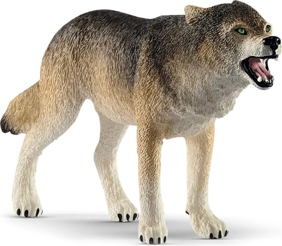 Schleich Wild Life - Wolf, Speelfiguur voor Kinderen 3+ | bol