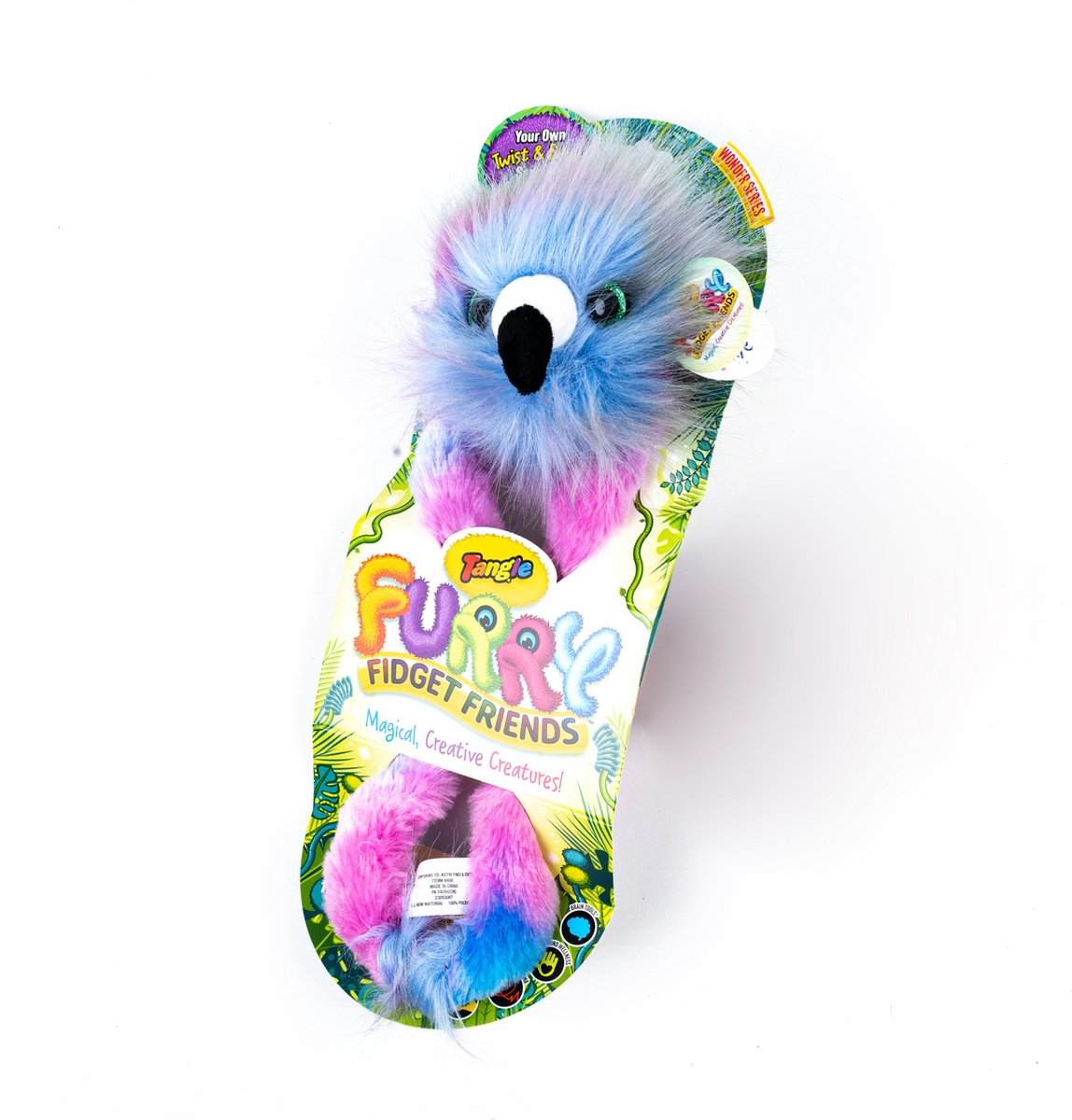 Tangle Furry Fidget Friends - Skye The Flamingo | bol