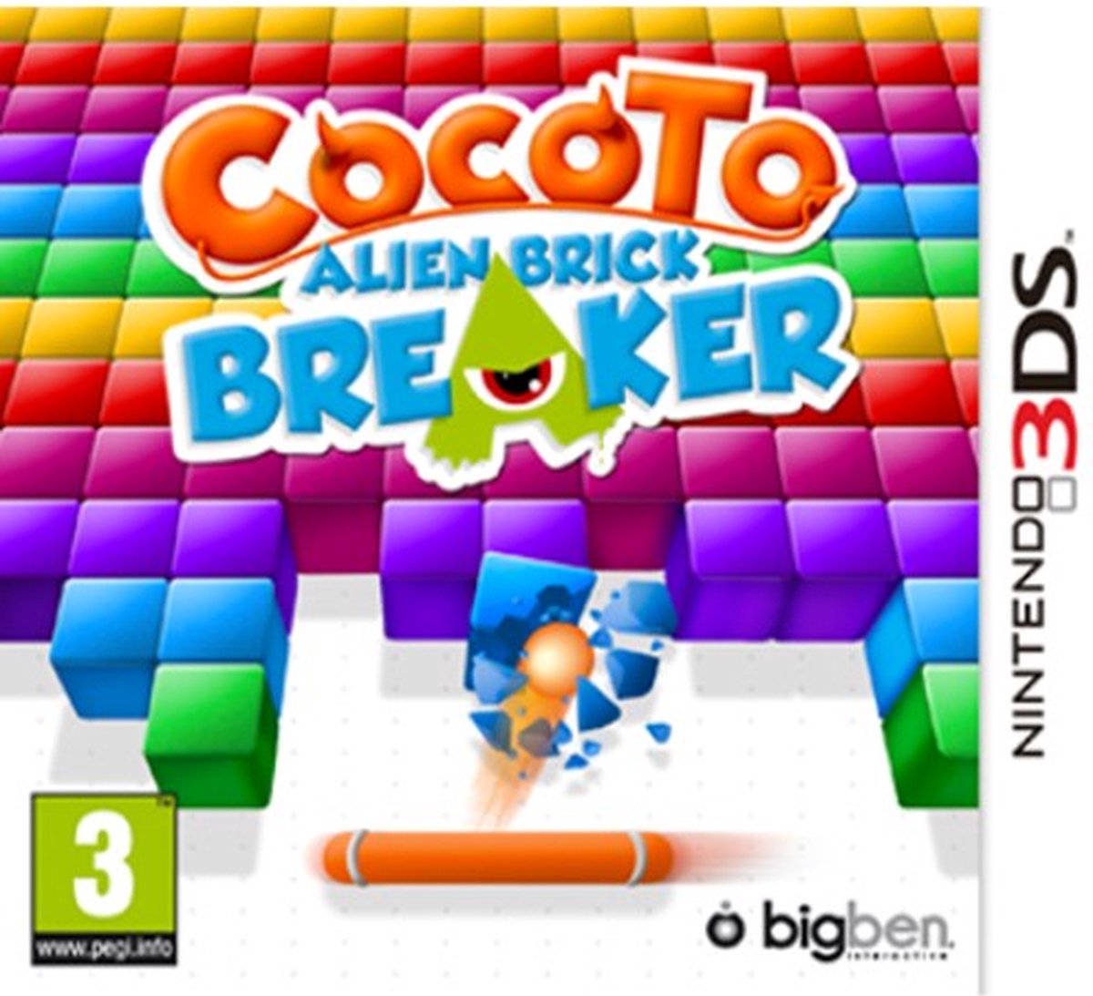 3DS / 2DS - Cocoto Alien Brick Breaker | Games | bol
