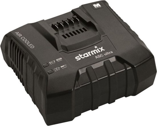 Starmix ASC 55 acculader, voor CAS accu's - 448848 | bol