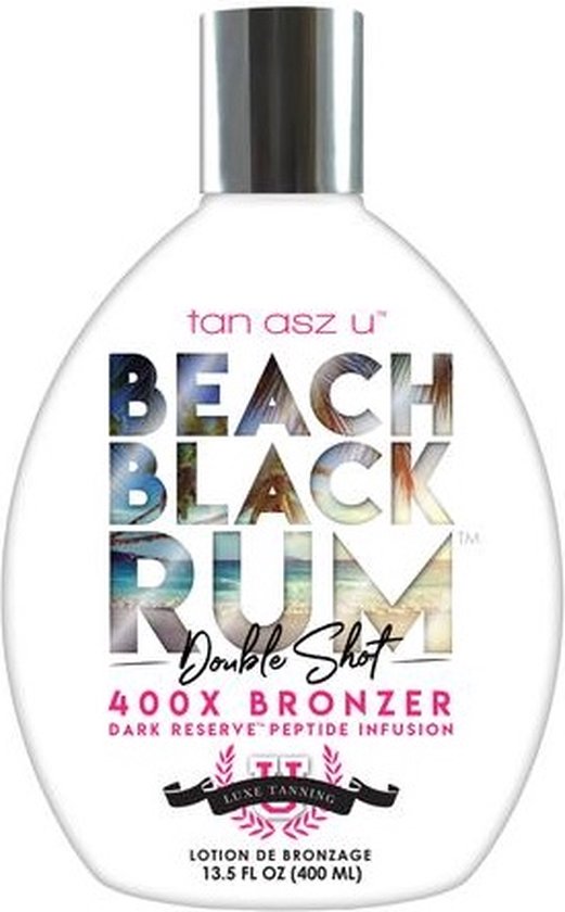 Tan Asz u Beach Black Rum - zonnebankcreme - 400x bronzers - 400 ml | bol