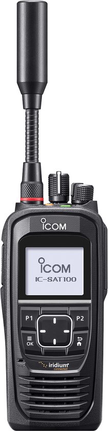 Icom IC-SAT100 satelliet telefoon voor Iridium netwerk met PTT(push to ...