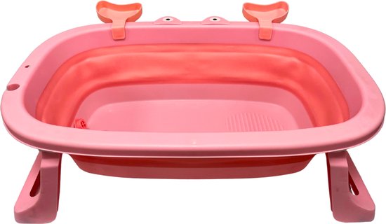 SFT Products Opvouwbaar Babybadje - Krab - Roze - Baby Badje ...