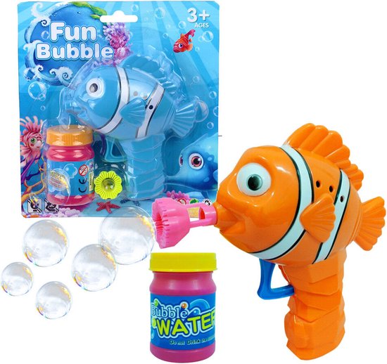 Fish Bubble Gun 12x5g - 12 stuks - Traktatie | bol