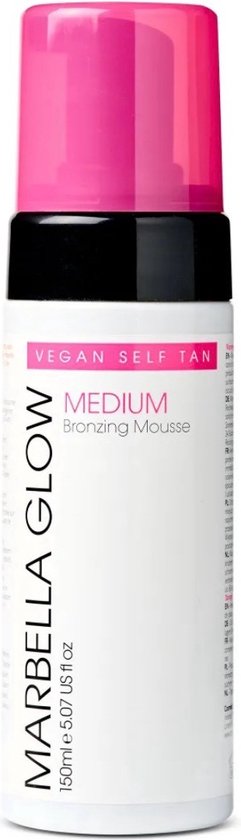 Marbella Glow - Vegan Self Tanning Mousse MEDIUM - 150 ml - Self tan ...