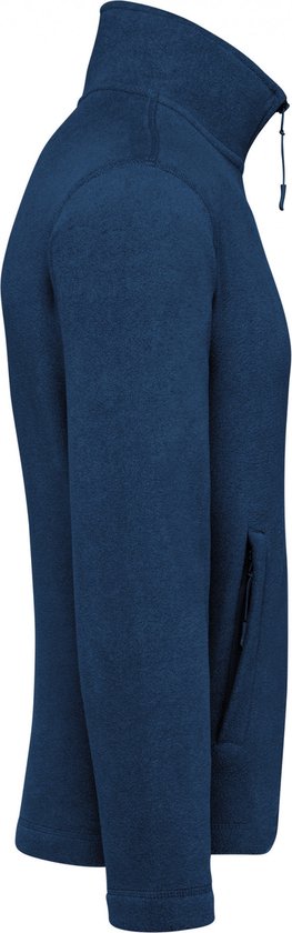 Kariban Microfleece met rits heren K911 - True Indigo - L | bol