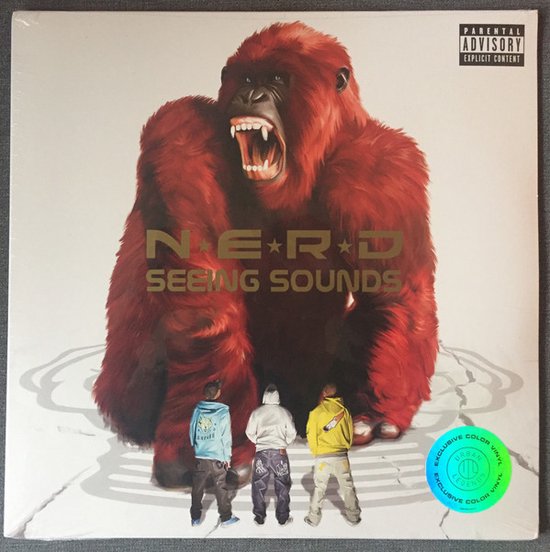 Seeing Sounds - Red And Black Marble Vinyl, N.E.R.D. | LP (album ...