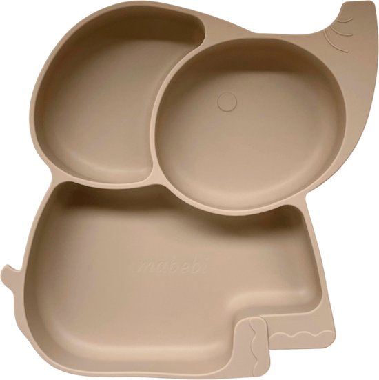 Mabebi - Vakjesbord - Siliconen kinderbord met zuignap - Eetbord ...