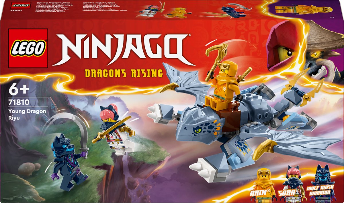 LEGO Ninjago Jonge draak Riyu - 71810 | bol