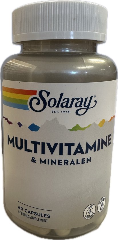 Solaray Multivitamine 60 Capsules | bol
