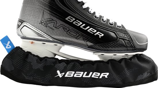 Bauer Blade Guard Zachte Schaatsbeschermer (Zwart Camo) (Kleur - Zwart / Camo, Maat - Jr.) | bol