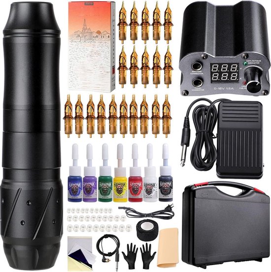 Hoge Kwaliteit Tattoo Machine met Accessoires - Tattoo Machines ...