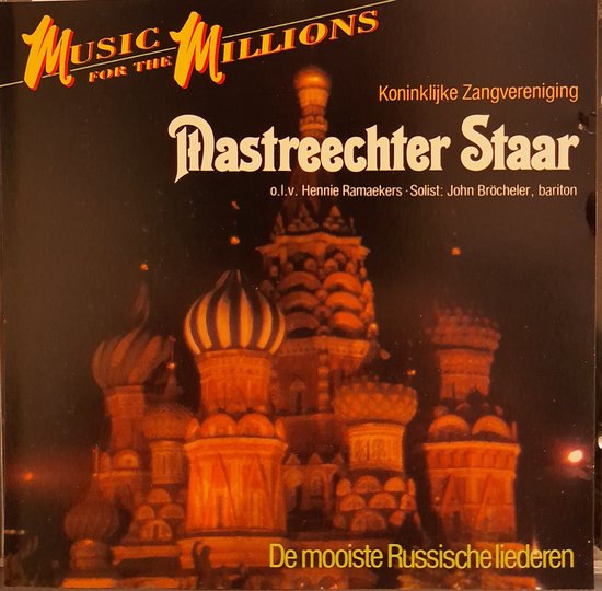 Mastreechter Staar - De mooiste Russische Liederen - Cd album ...