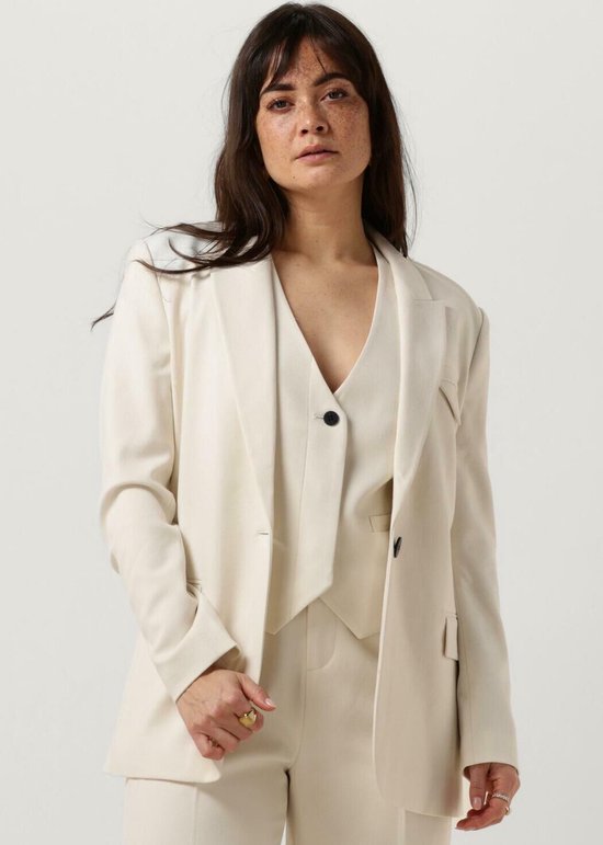 Copenhagen Muse Cmtailor-ja Blazers Dames - Creme - Maat S | bol