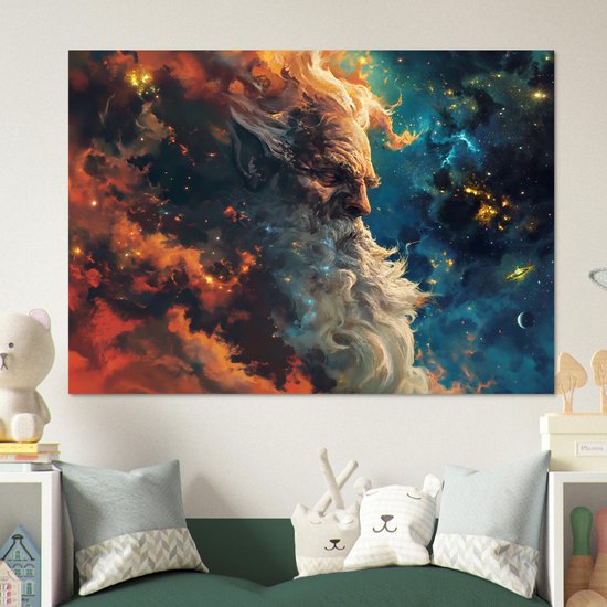 [Two Ravens] Odinposter, Odin Kunst, Odin Muur Decoratie, Wodan ...