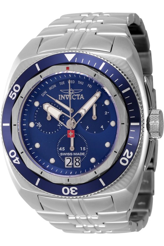 Invicta SWISS MADE 44759 Quartz Herenhorloge - 52mm - Swiss Made | bol