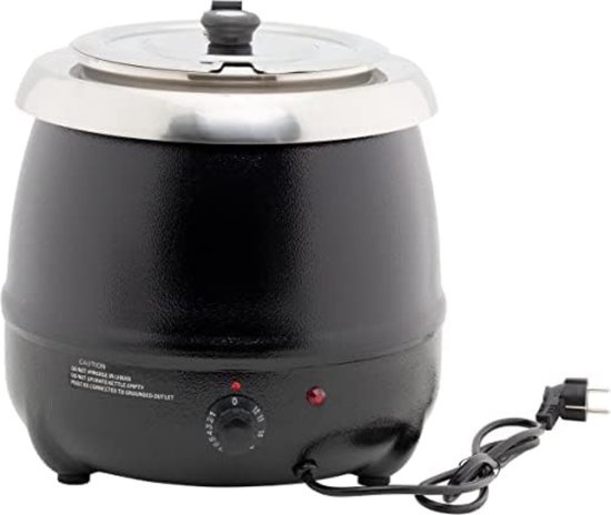 Soeppan 10 Liter - Soep Pan - Soeppannen - 400 W - Zwart | bol