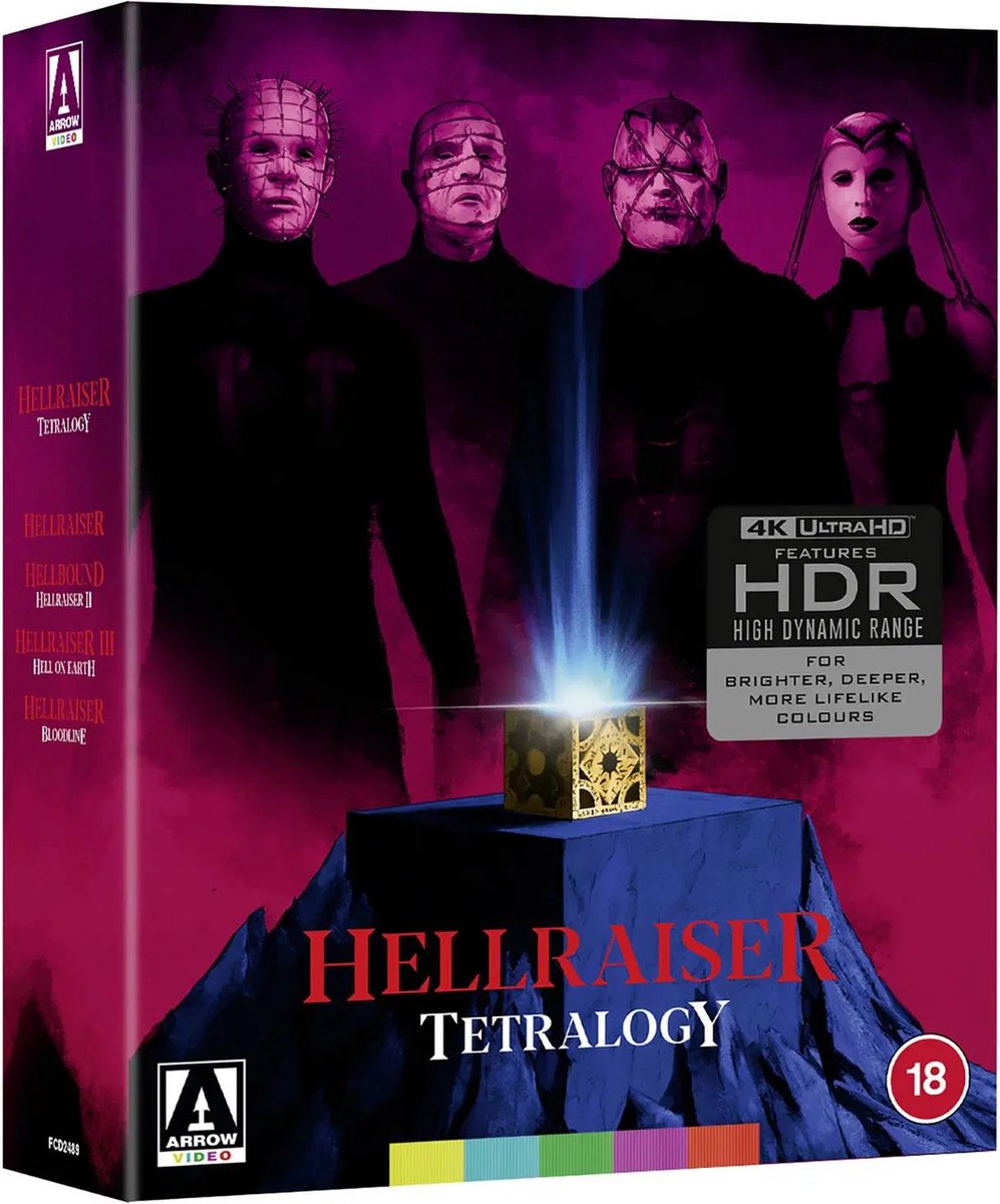 Hellraiser Tetralogy - 4K UHD - Import, Andrew Robinson | Dvd's | bol