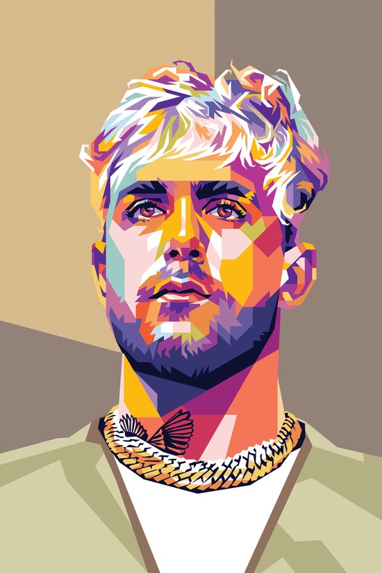 Jake Paul Poster | Goud | Bokser | Paul Brothers | Prime Energy ...