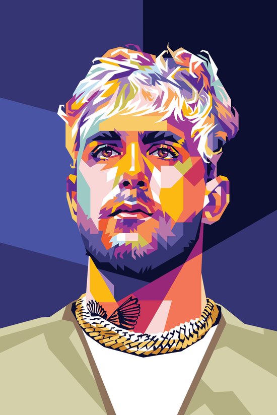Jake Paul Poster | Paars | Bokser | Paul Brothers | Prime Energy ...