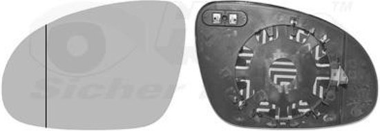 SPIEGELGLAS MET PAD VOOR VW EOS 1F 2006-2010 3C0857521 | bol