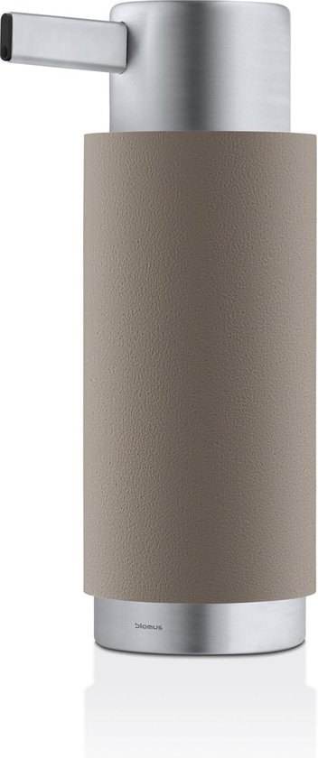 Zeepdispenser, roestvrij staal, 20 x 20 x 20 cm | bol