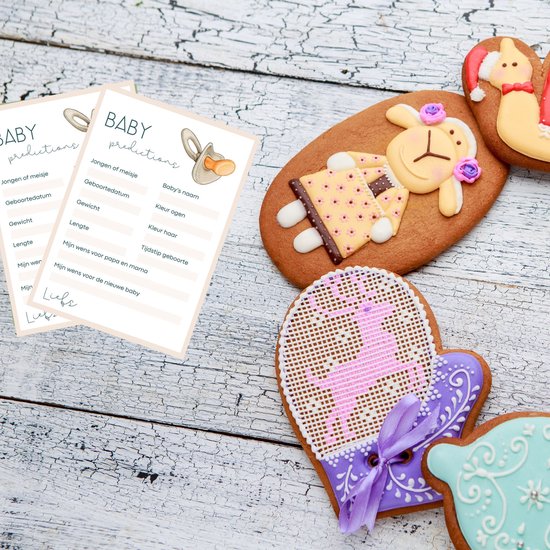 Babyshower spellen - Babyshower invulkaarten - Baby - Spellen - Zwanger ...