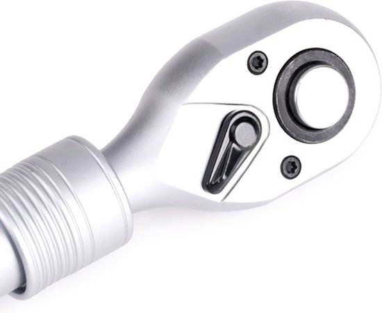 Onex Uitschuifbare Ratelsleutel 1/2″ - 72 Tanden + 1/4 en 3/8 verloop ...