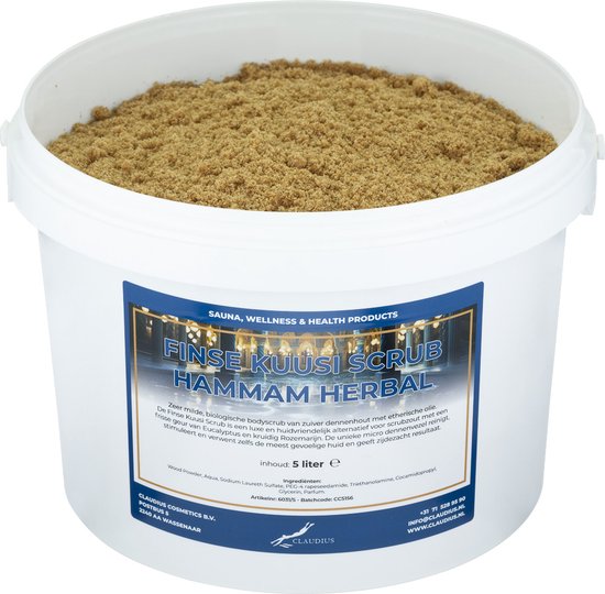 Kuusi Scrub Hammam Herbal 5 Liter | bol