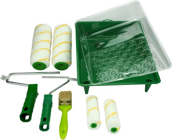 Professionele schilderset + verfroller set + schilderpenselenset -... | bol