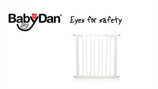 BabyDan Premier- PLUS Traphekje 99 - 106,3 cm - Wit | Klemhek | bol