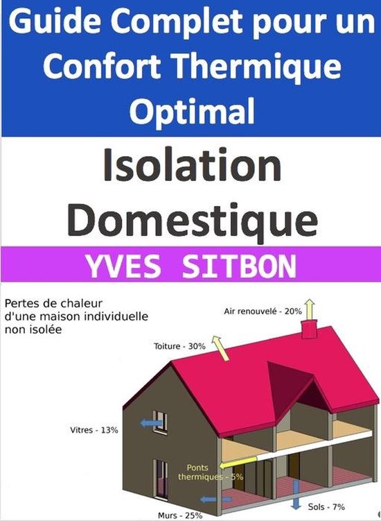 Isolation Domestique : Guide Complet pour un Confort Thermique Optimal (ebook), YVES... | bol