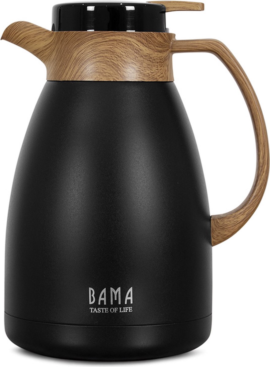 Bama Thermoskan Burano 1,5L Zwart | bol