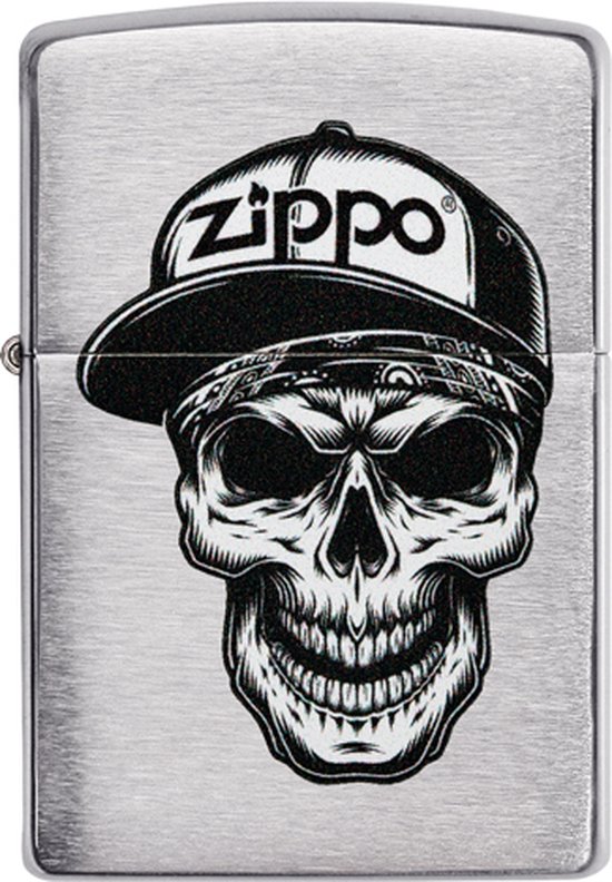 Aansteker Zippo Skull In Cap | bol