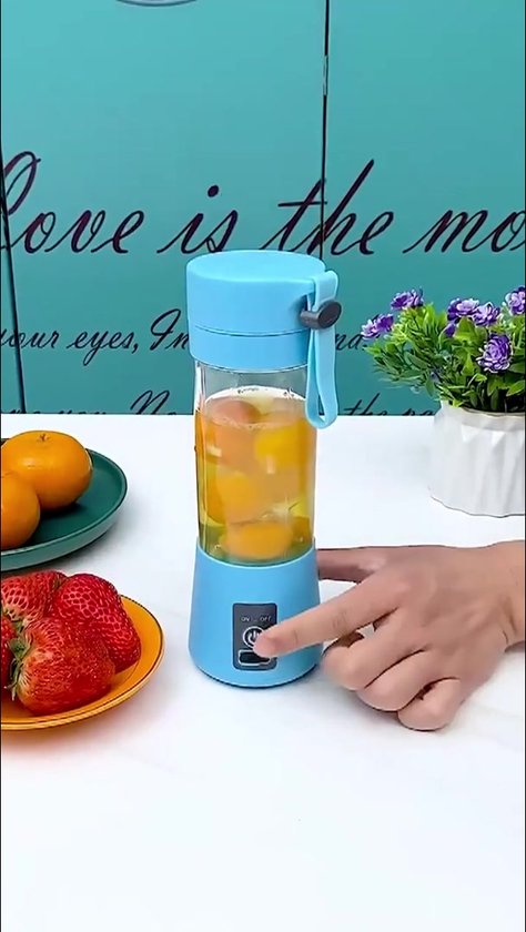 Mini usb blender, Draagbare blender, Blender to go, Milkshake mixer ...